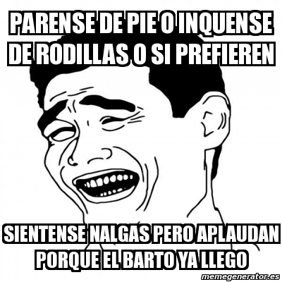Meme Yao Ming 2 - parense de pie o inquense de rodillas O SI PREFIEREN ...