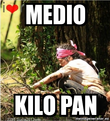 Meme Personalizado - medio kilo pan - 5012829