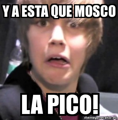 Meme Personalizado - Y A ESTA QUE MOSCO LA PICO! - 5016756
