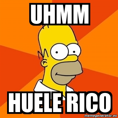 Meme Homer - uhmm huele rico - 5028140