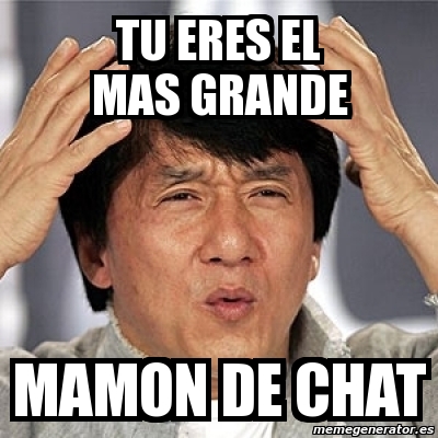 Meme Jackie Chan - Tu eres el mas grande mamon de chat - 5065915