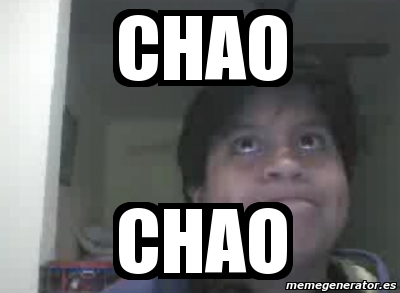 Meme Personalizado - CHAO CHAO - 5712404