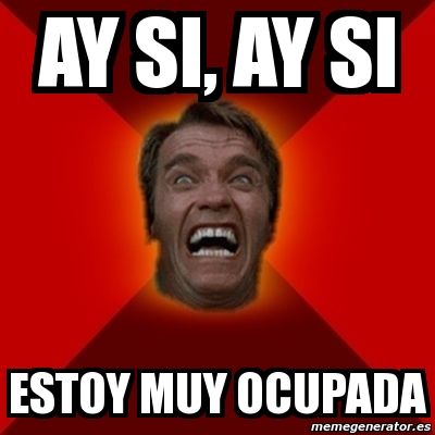 Meme Arnold - Ay si, ay si Estoy muy ocupada - 5949324