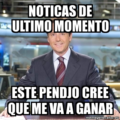 Meme Matias Prats - noticas de ultimo momento este pendjo cree que me ...