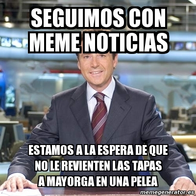 Meme Matias Prats - SEGUIMOS CON MEME NOTICIAS ESTAMOS A LA ESPERA DE ...