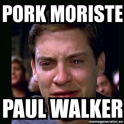 Paul Walker Meme