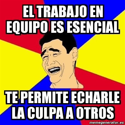 Meme Yao Ming - el trabajo en equipo es esencial Te permite echarle la ...