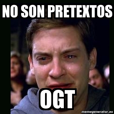 Meme crying peter parker - no son pretextos ogt - 7338024