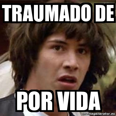 Meme Keanu Reeves - traumado de por vida - 7564058