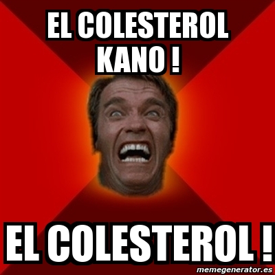 Meme Arnold - el colesterol kano ! el colesterol ! - 7867008