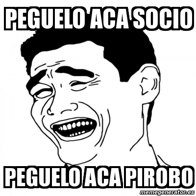 Meme Yao Ming 2 - Peguelo aca socio peguelo aca pirobo - 7991753