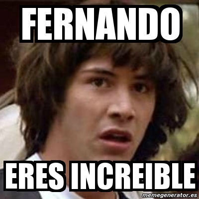 Meme Keanu Reeves - fernando eres increible - 8292229