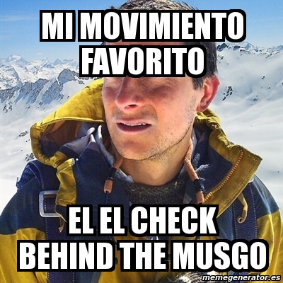 Meme Bear Grylls - mi movimiento favorito el el check behind the musgo ...