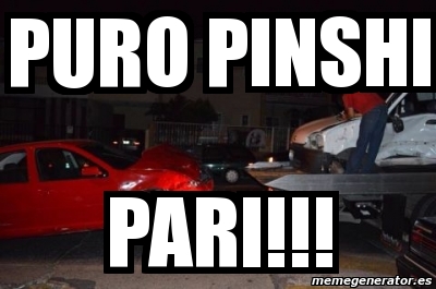 Meme Personalizado - puro pinshi pari!!! - 9181941