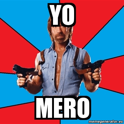 Meme Chuck Norris - yo mero - 9927868