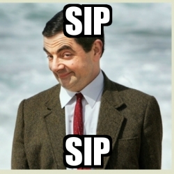 Meme Mr Bean - SIP SIP - 5818