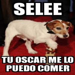 Meme Personalizado - SELEE TU OSCAR ME LO PUEDO COMER - 180051