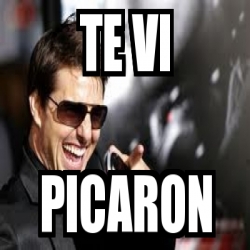 Meme Personalizado - te vi picaron - 216737