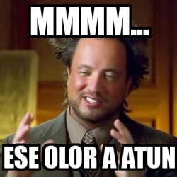 Meme Personalizado - mmmm... ese olor a atun - 228608