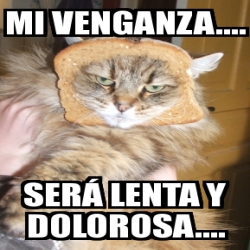 Meme Personalizado - Mi venganza.... serÃ¡ lenta y dolorosa.... - 79851