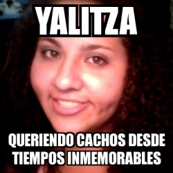 Meme Personalizado - Yalitza Queriendo cachos desde tiempos ...