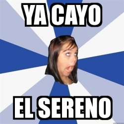 Meme Annoying Facebook Girl - ya cayo el sereno - 1225571