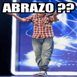 Meme Personalizado - ABRAZO ?? - 1420300