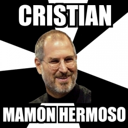 Meme Steve Jobs - cristian mamon hermoso - 1552884