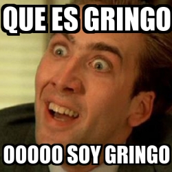 Meme No me digas - QUE ES GRINGO OOOOO SOY GRINGO - 1601239