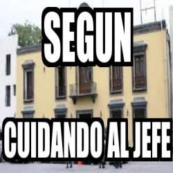 Meme Personalizado - segun CUIDANDO AL JEFe - 1652966