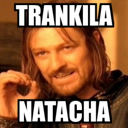Meme Boromir - trankila natacha - 13918969