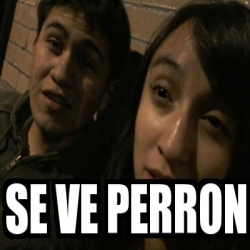 Meme Personalizado - Se ve perron - 14246578