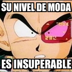 Meme Personalizado - su nivel de moda es insuperable - 14301154
