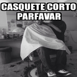 Meme Personalizado - casquete corto parfavar - 15247979