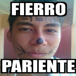 Meme Personalizado - Fierro Pariente - 16222174