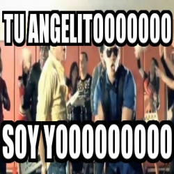 Meme Personalizado - tu angelitooooooo soy yooooooooo - 16509933