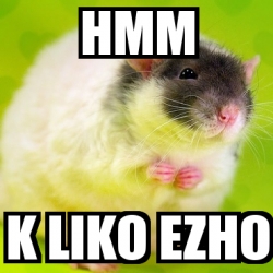 Meme Personalizado - hmm K LIKO EZHO - 16574573