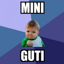 Meme Bebe Exitoso - Mini Guti - 16610029