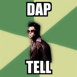 Meme Tyler Durden - dap tell - 16632670