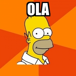 Meme Homer - ola - 16750500