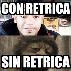 Meme Personalizado - con retrica sin retrica - 16782110