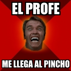 Meme Arnold - el profe me llega al pincho - 16970291