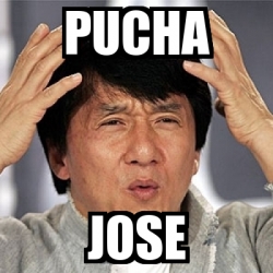 Meme Jackie Chan - pucha jose - 17281501