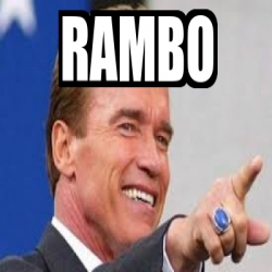 Meme Personalizado - rambo - 17039626
