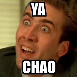 Meme No me digas - Ya Chao - 17389602