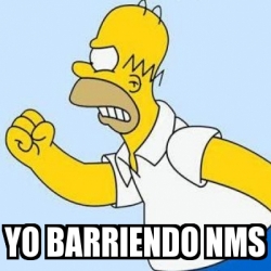 Meme Personalizado - Yo barriendo nms - 17709907