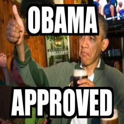 Meme Personalizado - obama approved - 18023893