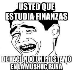 Meme Yao Ming 2 - usted que estudia finanzas de haciendo un prestamo en ...
