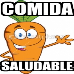 Meme Personalizado - comida saludable - 18390565