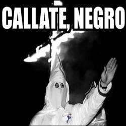 Meme Personalizado - Callate, negro - 18505053